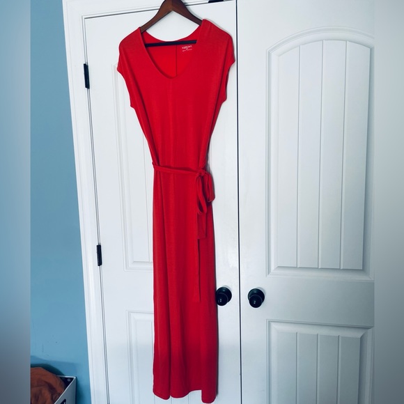 Merona | Dresses | Nwt Merona Tie Waist Maxi Dress | Poshmark